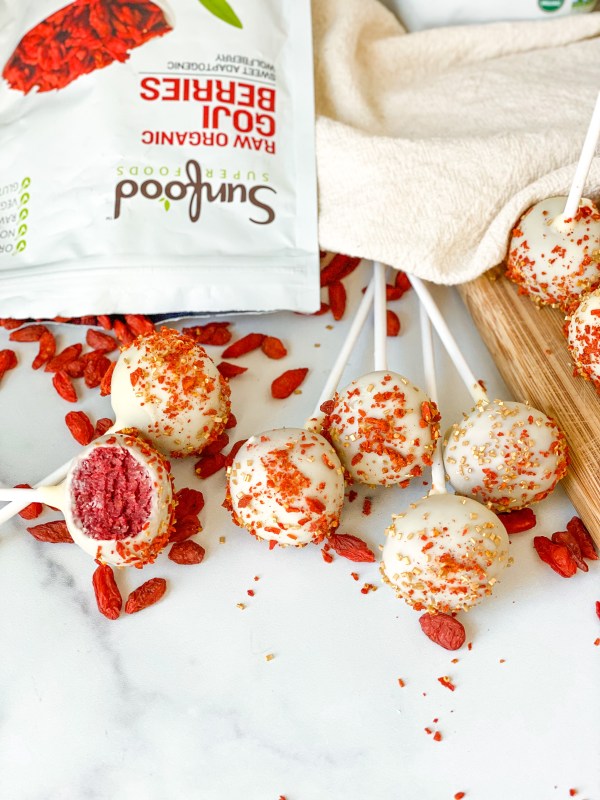 Gluten Free Vegan Red Velvet Cake Pops - Jackfruitful Kitchen
