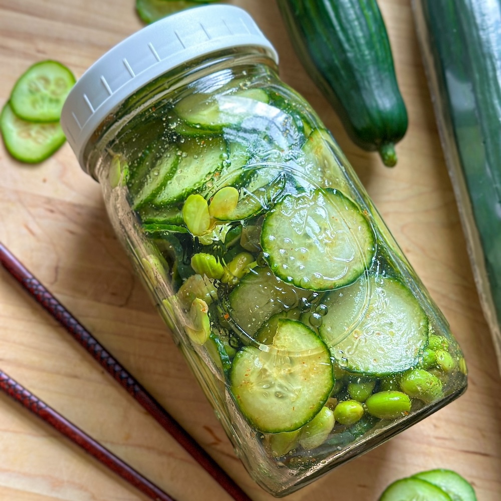 Asian Cucumber Salad (Viral Recipe!) | Jackfruitful Kitchen