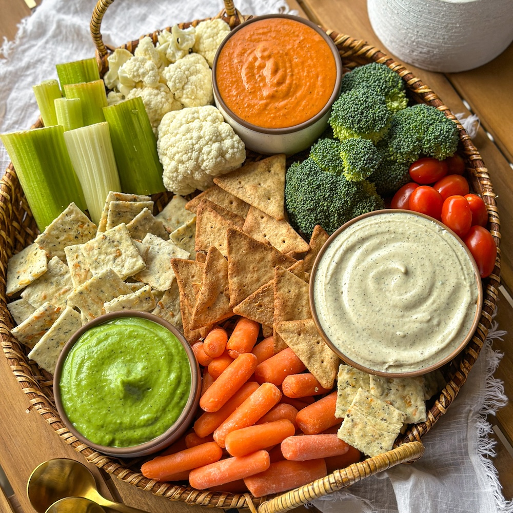 3 Easy Dairy Free Dips (Ready in 5!) | Jackfruitful Kitchen
